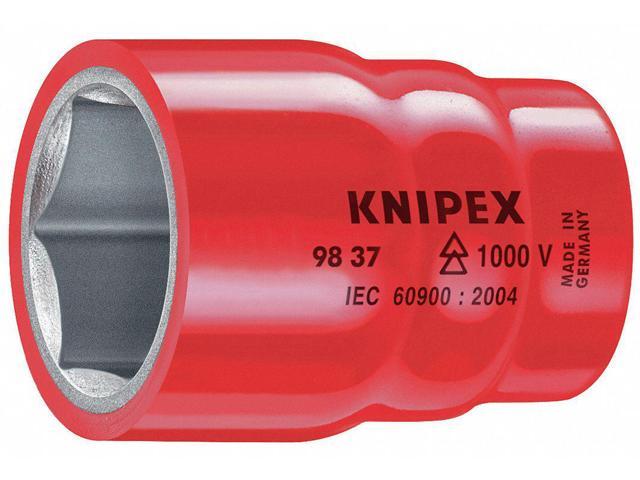 Click here for Knipex 98-37-10 Insulated 10 mm 6 Point 3/8 Socket prices