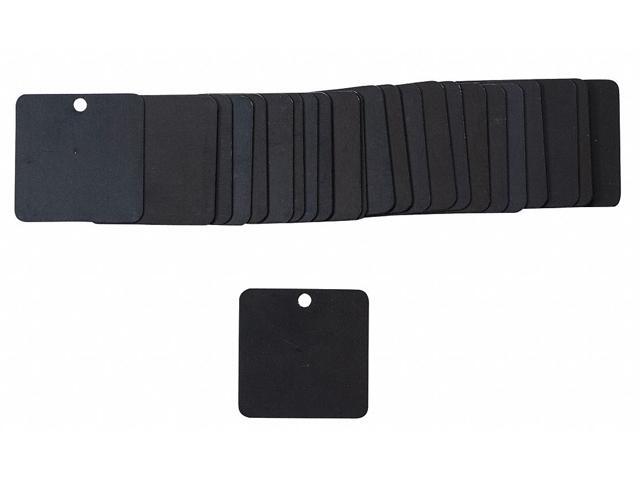 Click here for BRADY 87619 Blk Tag 1-1/2 x 1-1/2 In Bk Al Sq PK25 prices
