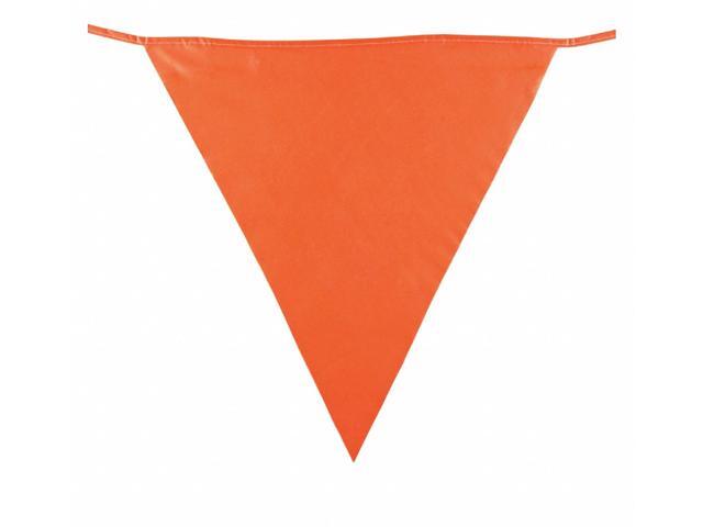 Click here for BRADY 58389 Pennants Fluorescent Orange 113-1/2 ft... prices