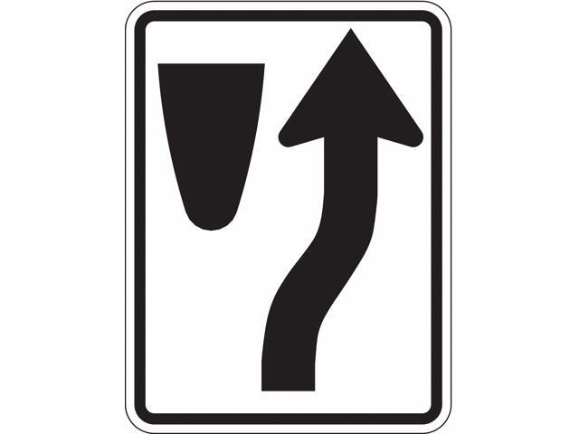 Click here for LYLE R4-7-18HA Keep Right Traffic Sign  24 in H  1... prices