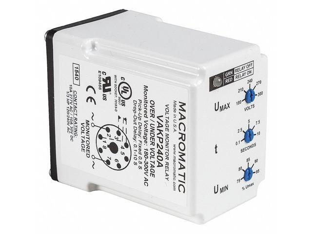 Click here for MACROMATIC VAKP240A Voltage Sensing Relay  Octal B... prices