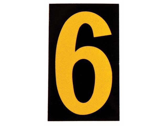 Click here for BRADY 5890-6 Reflective Numbers And Letters 6 PK25 prices