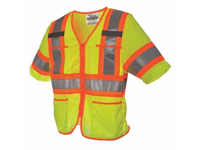 Click here for VIKING U6155G-3XL High Visibility Vest Class 3 3XL... prices