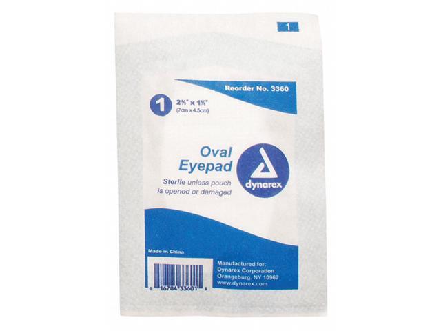 Click here for DYNAREX 3360 Oval Eye Pads  Strle  1-5/8x2-5/8in... prices