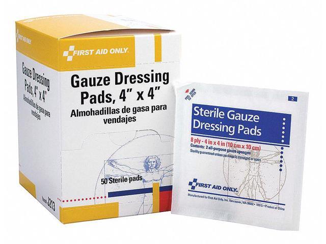 Click here for First Aid Only Gauze Pad White Cotton Includes (50... prices