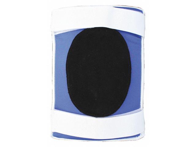 Click here for Knee Pads Black/Blue/White Suede Leather IMPACTO E... prices