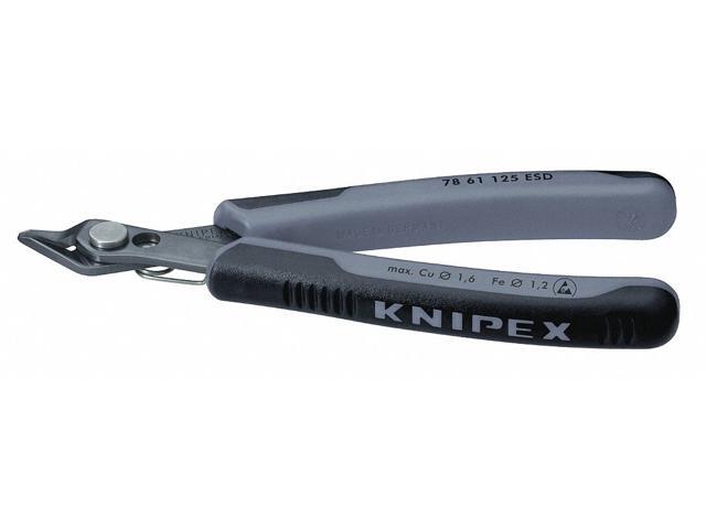 Click here for KNIPEX 78 61 125 ESD ESD Precision Nippers 5 In prices