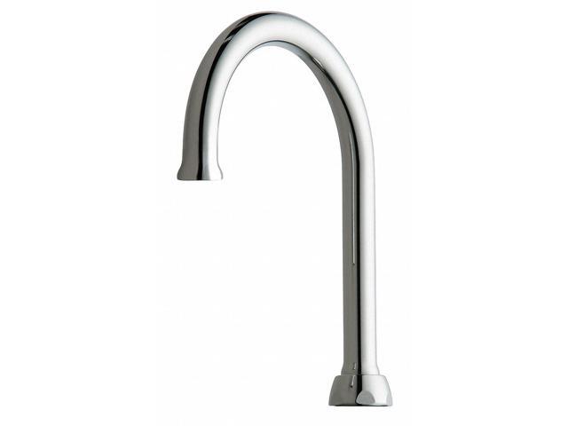 Click here for CHICAGO FAUCETS GN2AH8FCJKABCP Gooseneck Spout  Br... prices