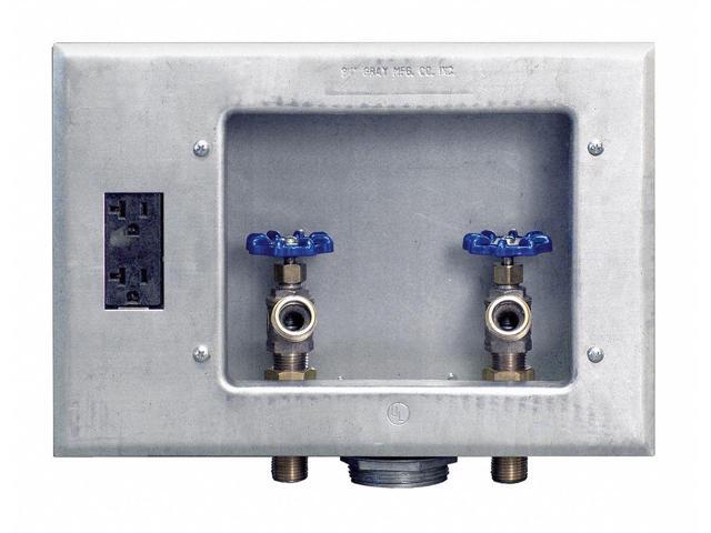 Click here for GUY GRAY 82033 Washing Machine Outlet BoxGalvanize... prices