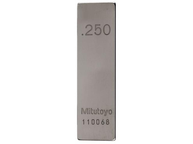 Click here for MITUTOYO 611212-531 Gage Block Rect Steel 0.250 In... prices