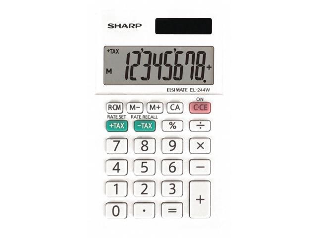 Click here for Sharp EL-244WB Pocket Calculator General Calculati... prices