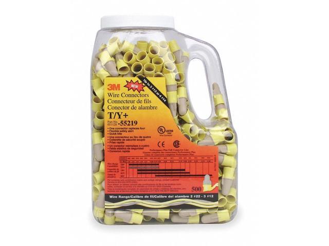 Click here for 3M - T/Y+JUG - Wire-Connector - T/Y - Tan With Yel... prices