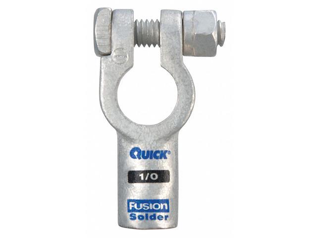 Click here for FUSION 406310N Straight Terminal 1/0 ga. Black Neg prices