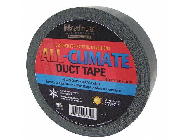 Click here for NASHUA ALL-CLIMATE Duct Tape Black 1 7/8 in x 60 y... prices