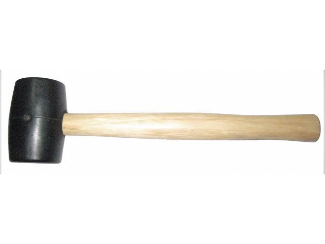 Click here for WESTWARD 6DWK9 2 lb Rubber Mallet  3 1/2 in Face D... prices