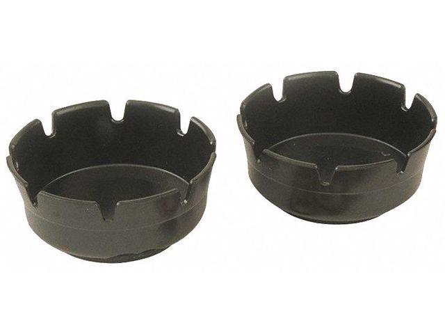 Click here for CRESTWARE MEL263B Ash Tray  Melamine Black  PK12 prices