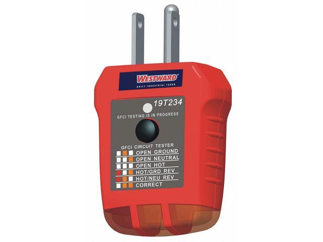 Click here for WESTWARD 19T234 Receptacle Tester with GFCI 110to... prices