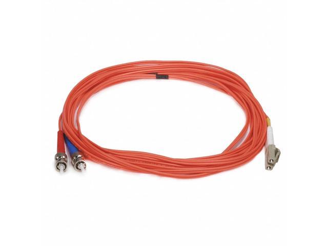 Click here for Monoprice Fiber Optic Cable - 5 Meter - Orange LC... prices