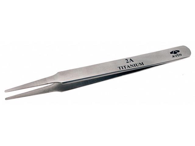Click here for AVEN 18049TT Precision Tweezer  Titanium  4-1/2 In prices