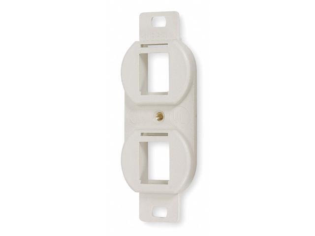 Click here for HUBBELL PREMISE WIRING BR106C Outlet Frame 2P Flus... prices
