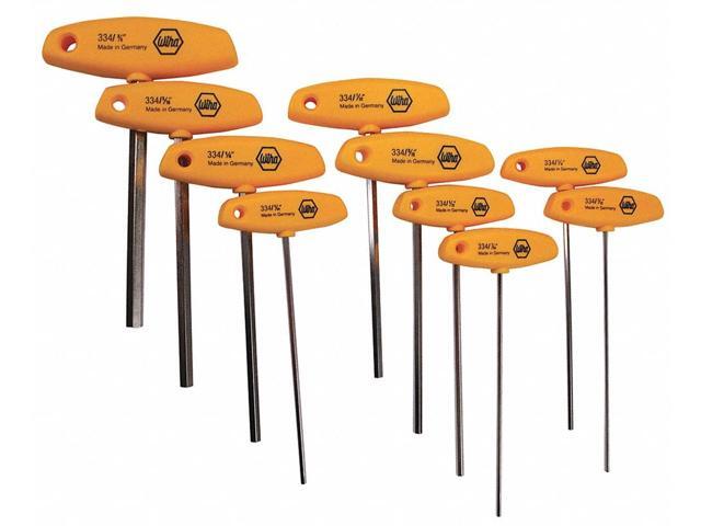 Click here for WIHA 33492 10 Piece SAE T-Shape Hex Key Set  33492 prices
