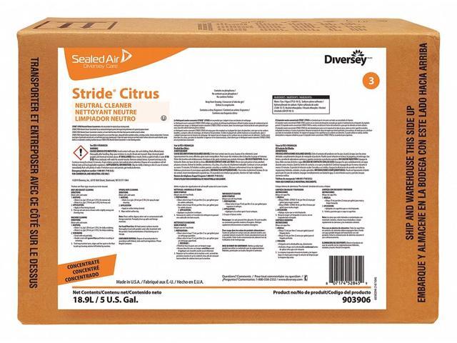 Click here for DIVERSEY 101109754 Neutral Floor Cleaner 5 gal. Ci... prices