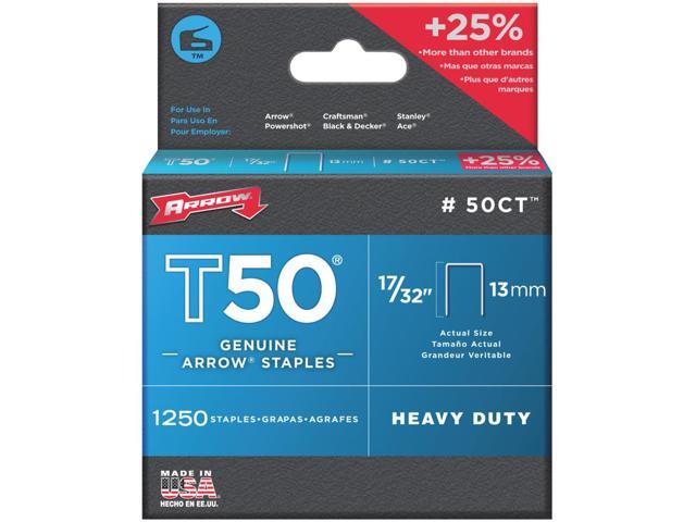 Click here for 50000 T50 Ceiltile 17/32 Staples 1 250/Pk prices