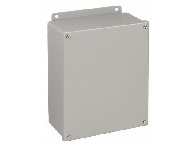 Click here for 12H x 10W x 5D Metallic Enclosure  Gray  Knockouts... prices
