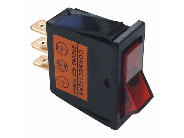 Click here for On/off Red Illuminated 20-Amp Rocker for 12mm x 30... prices
