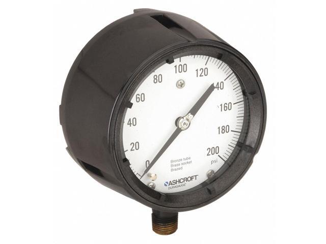 Click here for ASHCROFT 451279AS04L200# Pressure Gauge 0 to 200 p... prices
