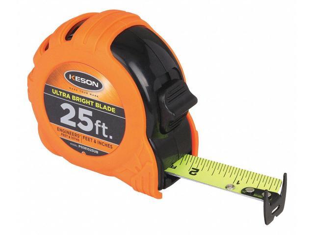 Click here for Keson 25 ft. Steel SAE Tape Measure  Orange PG1810... prices