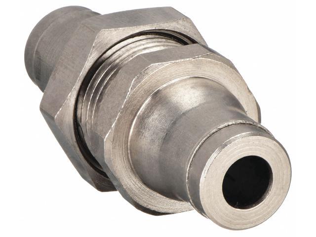 Click here for LEGRIS 3616 04 00 Nickel Plated Brass Bulkhead Uni... prices