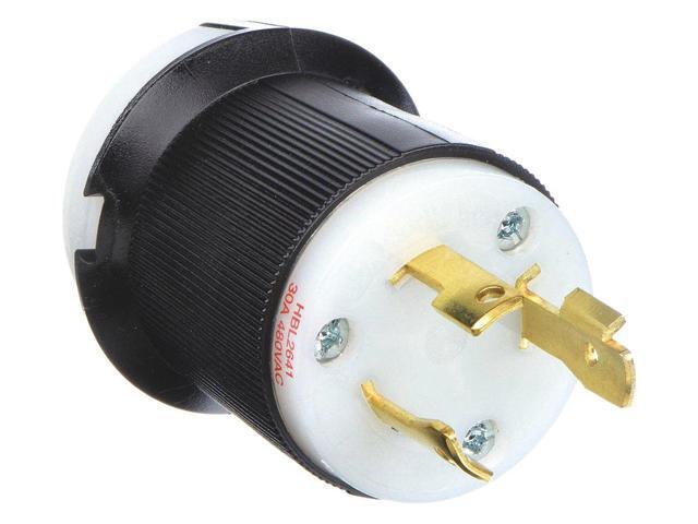 Click here for HUBBELL HBL2641 30A Twist-Lock Plug 2P 3W 480VAC L... prices