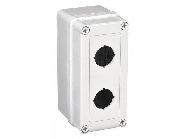 Click here for HOFFMAN VM733-PBS2 Pushbutton Enclosure 30mm 2 Hol... prices