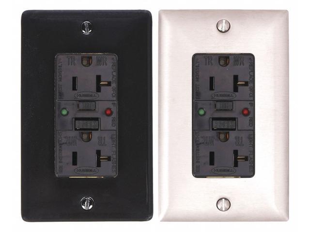 Click here for HUBBELL WIRING DEVICE-KELLEMS GFSG5362BLK GFCI Rec... prices