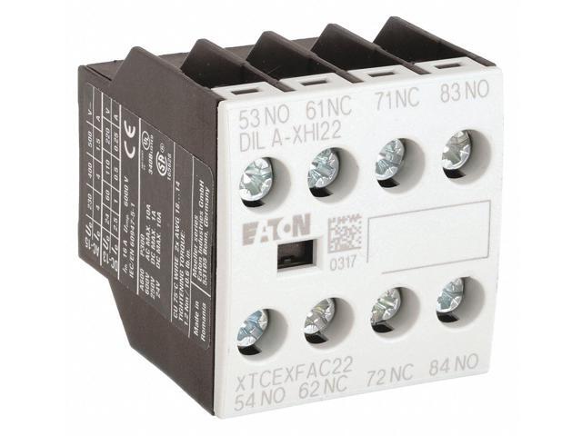 Click here for EATON XTCEXFAC22 Frnt Aux Seq A 2NO/2NC For XT Fra... prices