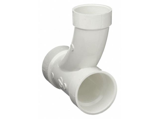 Click here for ZORO SELECT 05837 PVC Wye and 45 Degree Elbow  Hub... prices