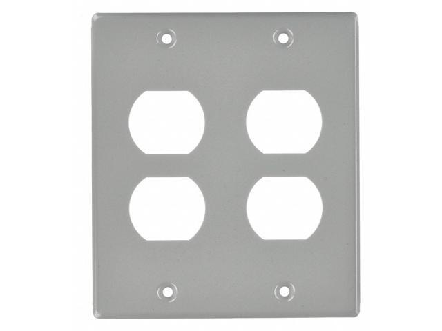 Click here for HUBBELL WIRING DEVICE-KELLEMS HBL4747BBGY Duplex P... prices