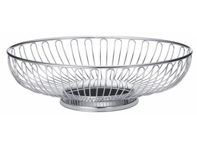 Click here for TABLECRAFT 4176 Chalet Basket  Oval  Chrome prices