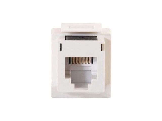 Click here for C2G / Cables to Go 3801 Cat3 RJ12 Keystone Jack Wh... prices