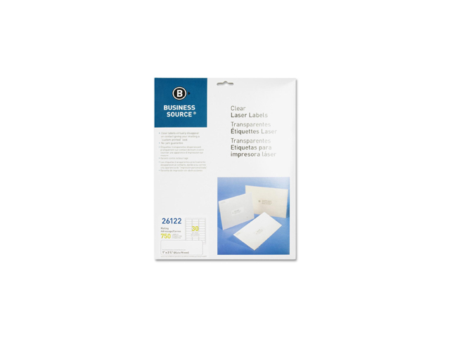 Click here for Business Source 26122 Clear Mailing Label 1 Width... prices