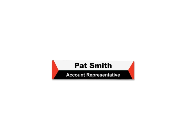Click here for Panel Wall Sign Name Holder  Acrylic  9 X 2  Clear prices