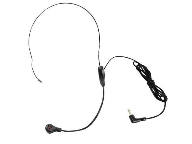 Pyle Compact Portable Pa System with Headset Microphone  MP3 Usb Playback  Rechargeable Battery - Black