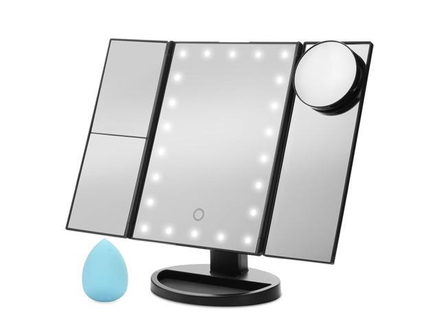 Click here for FITNATE Standing Make Up Mirror Vanity USB 21 LED... prices