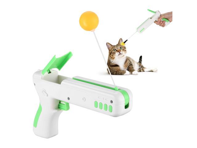 Click here for Ownpets Green Interactive Cat Toy Gun Cat Stick To... prices