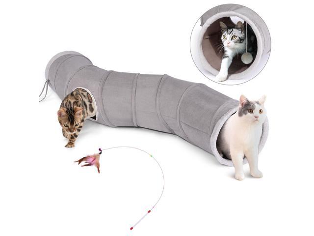 Click here for Ownpets 48 Long Collapsible Kitty Tunnel Cat Tube... prices