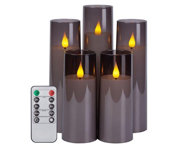 Click here for IMAGE Flickering Flameless Candles Acrylic Shell P... prices