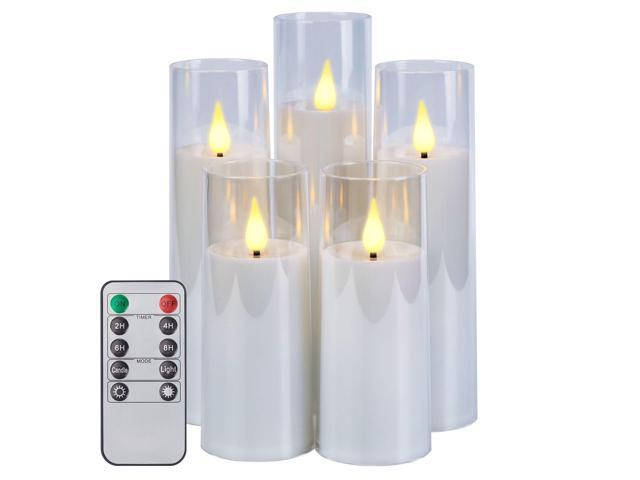 Click here for IMAGE Flickering Flameless Candles Acrylic Shell P... prices