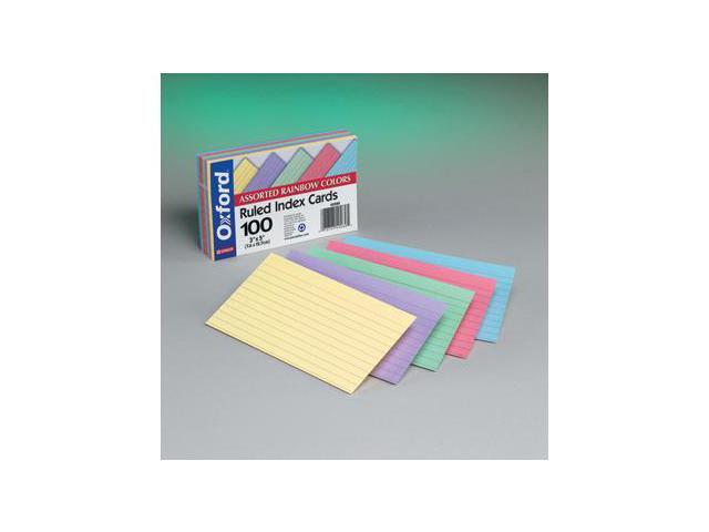 Click here for Oxford Index Cards  Ruled  3 x 5  Rainbow Assortme... prices