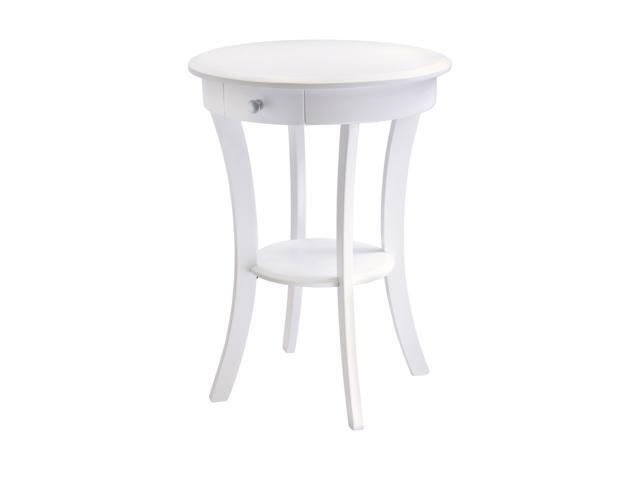 Sasha Round Accent Table - Black